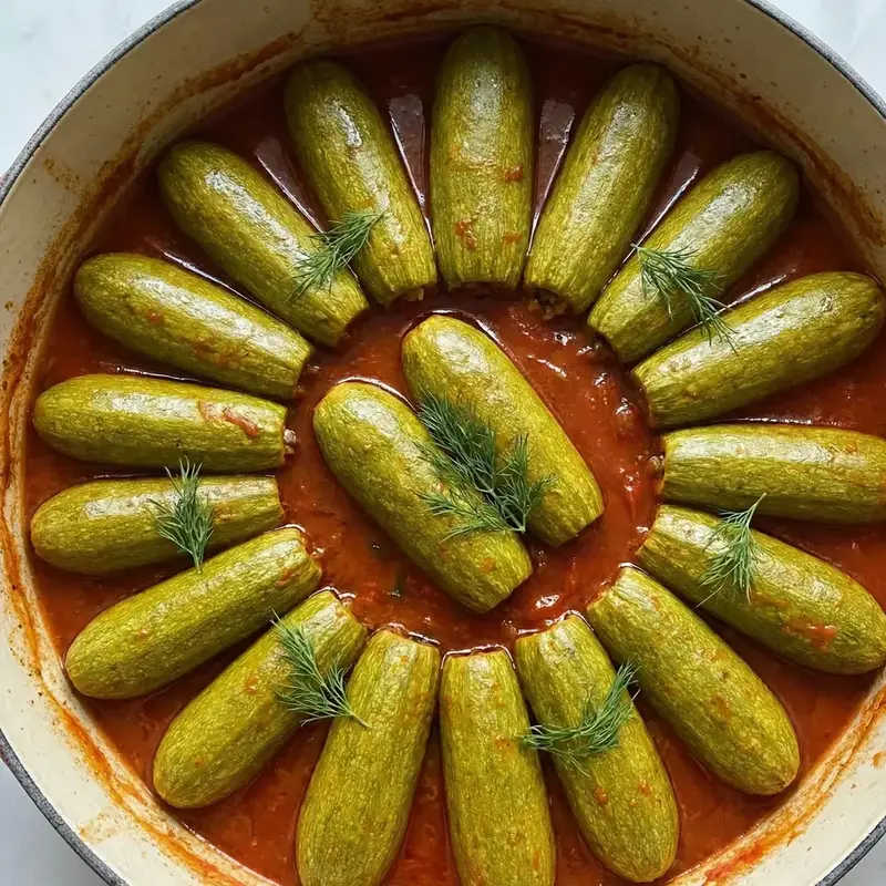 Sağlıklı ve Lezzetli Kıymalı Kabak Dolması Tarifi