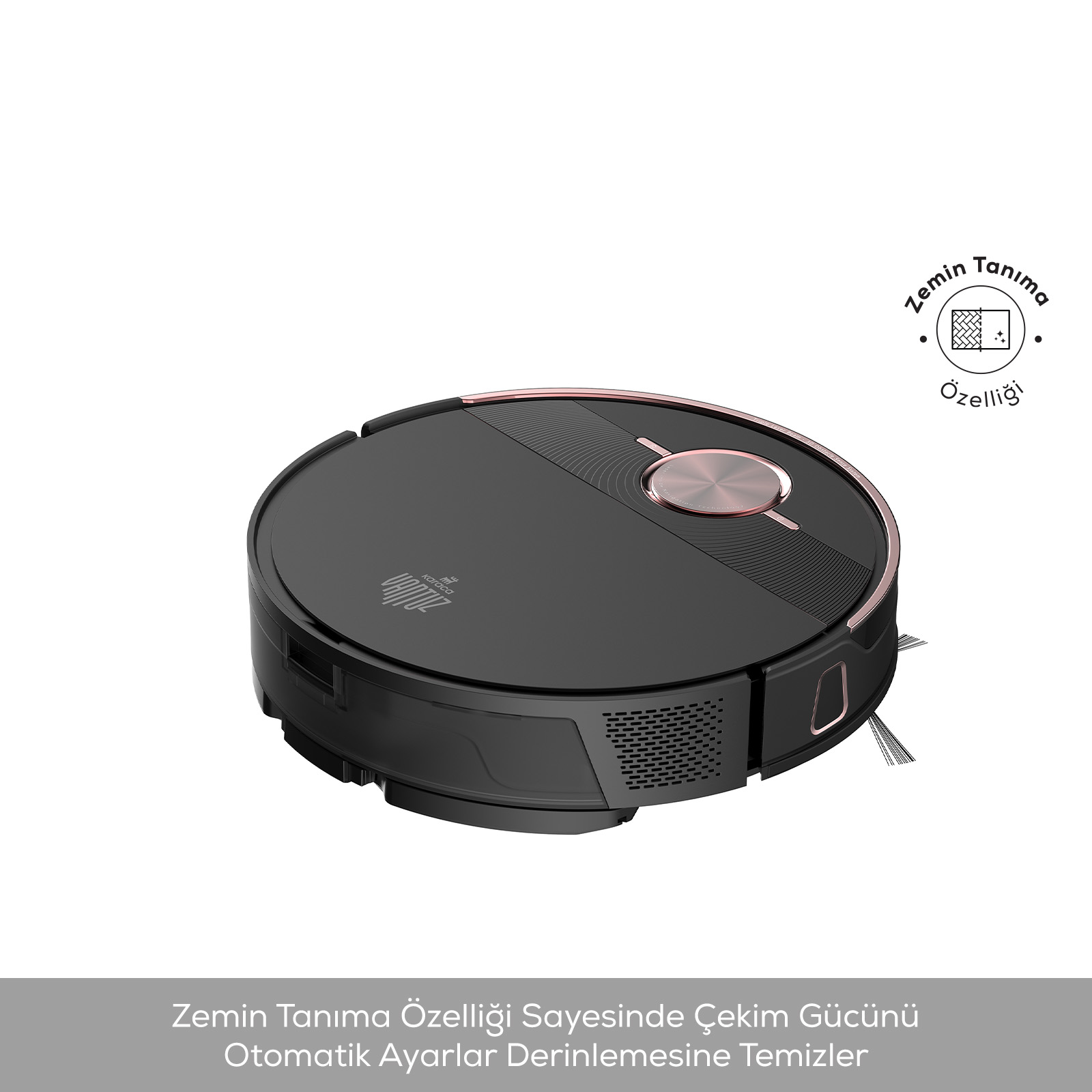 Karaca Vantuz Off-Road Premium 3in1 Otomatik Toz Hazneli Konuşan Robot ...