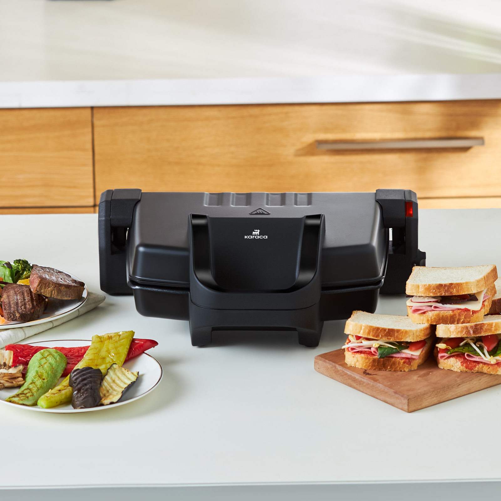 Karaca Future Essential Tost Makinesi Matte Black 1800 W Cookplus