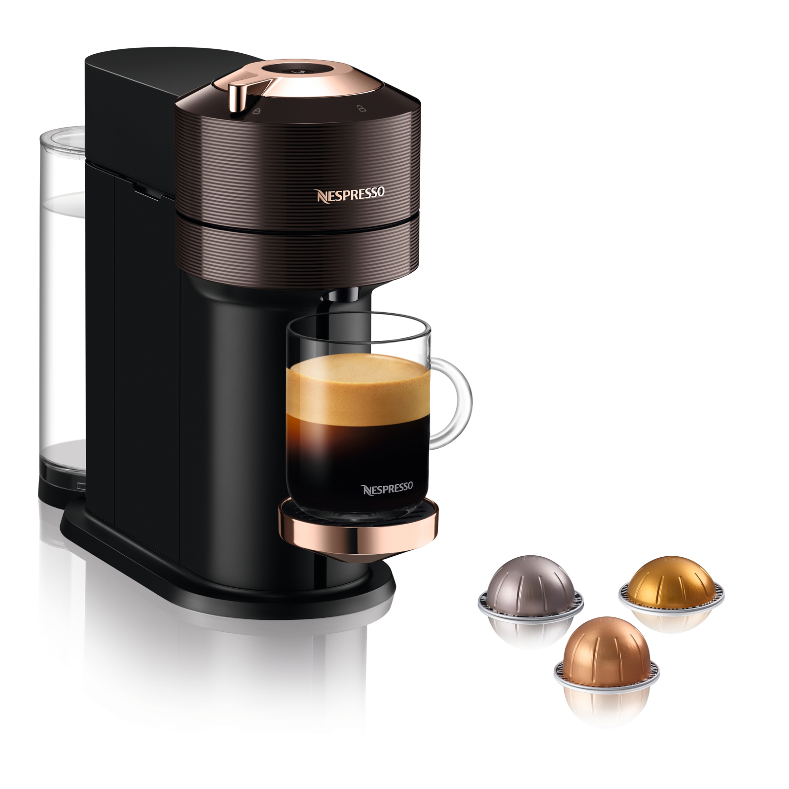 Nespresso Vertuo Next Premium Bronz Kahverengi D Range Kapsül Kahve ...