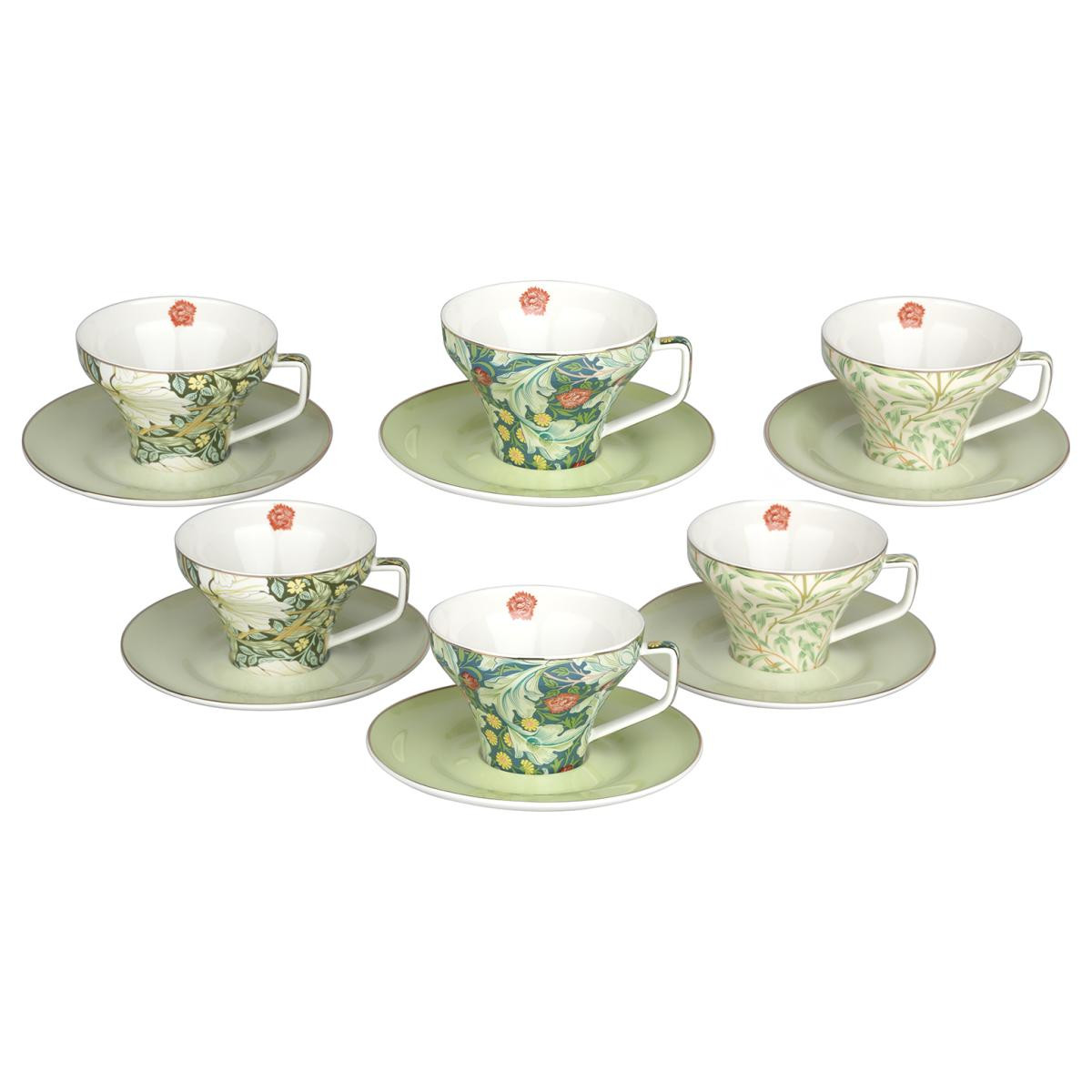 Lucky Art Sylva Bone 6li Çay Fincani Seti | Karaca