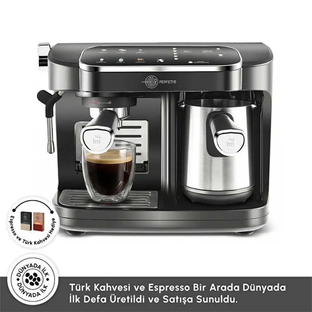 Karaca Hatır Perfetto Espresso ve Türk Kahvesi Makinesi | Karaca