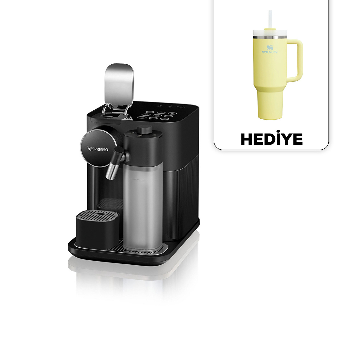Nespresso F541 Gran Latissima Süt Çözümlü Kahve Makinesi, Siyah | Karaca