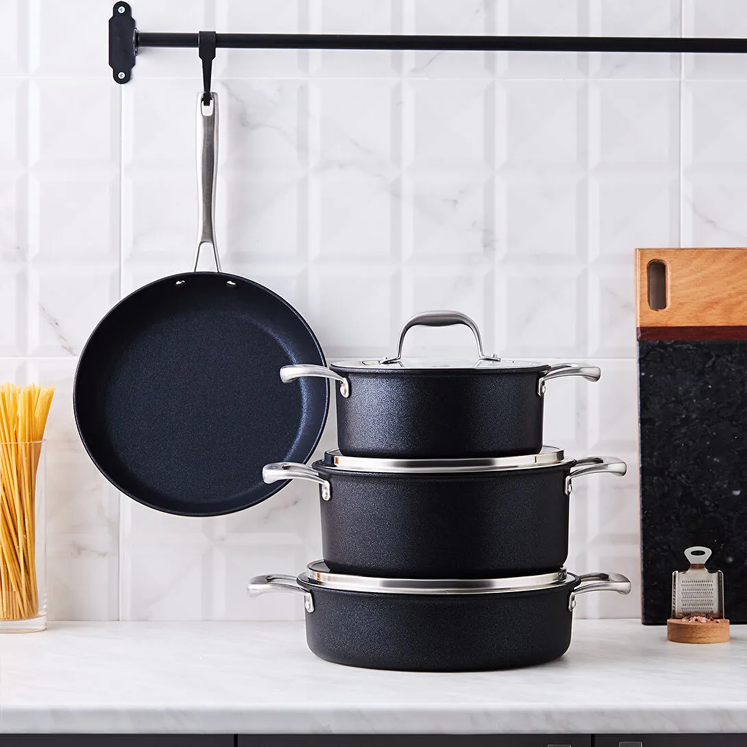 Karaca Biodiamond Pro İndüksiyon Tabanlı 7 Parça Tencere Seti | Karaca