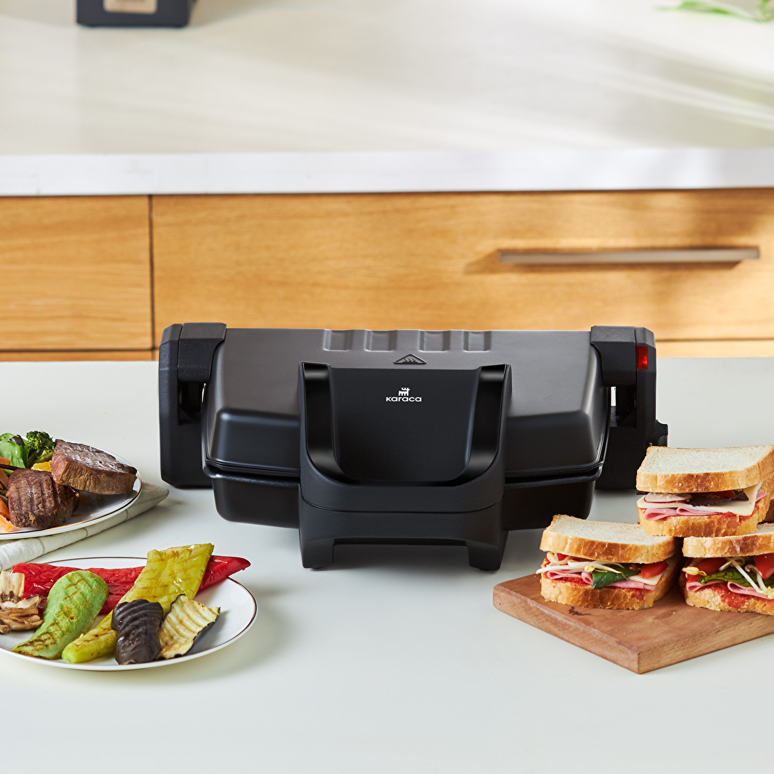 Karaca Future Essential Tost Makinesi Matte Black 1800 W 4 Dilim ...