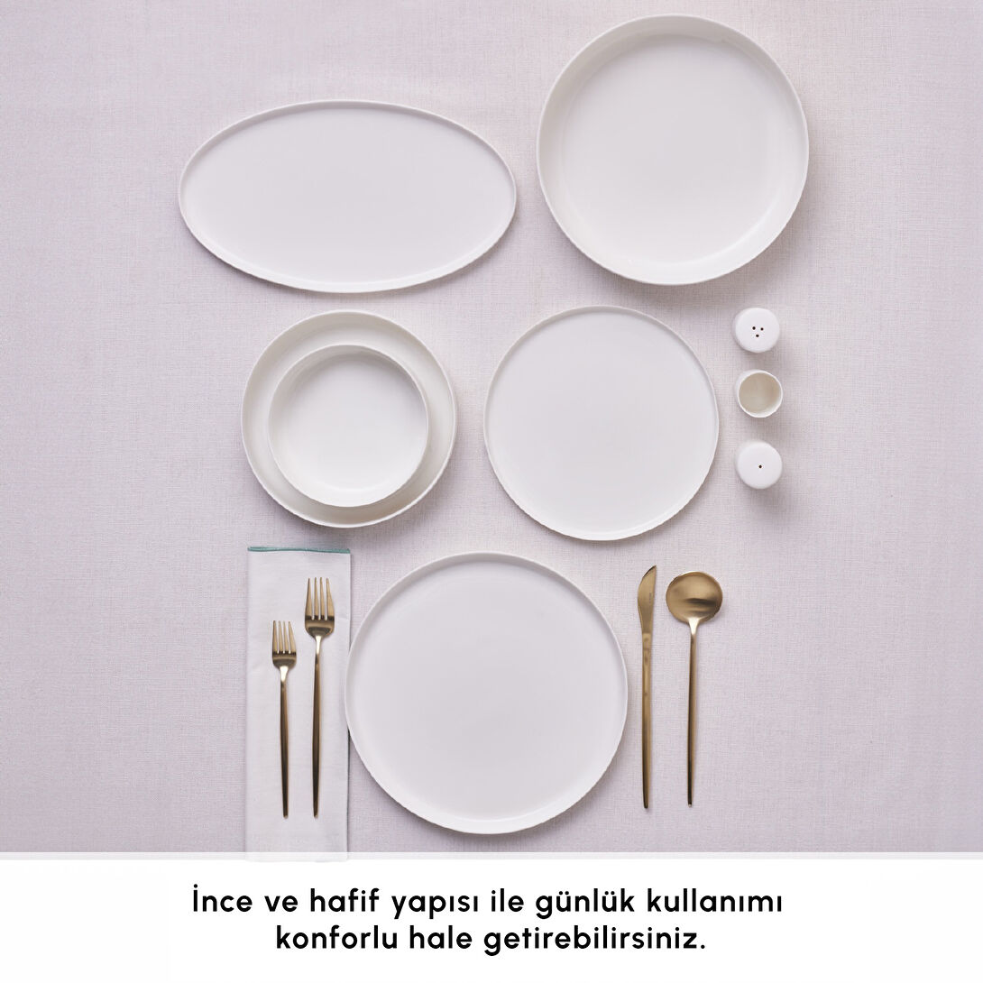 Karaca Earth Collection Matte Glaze 55 Parça 12 Kişilik Yemek Takımı ...