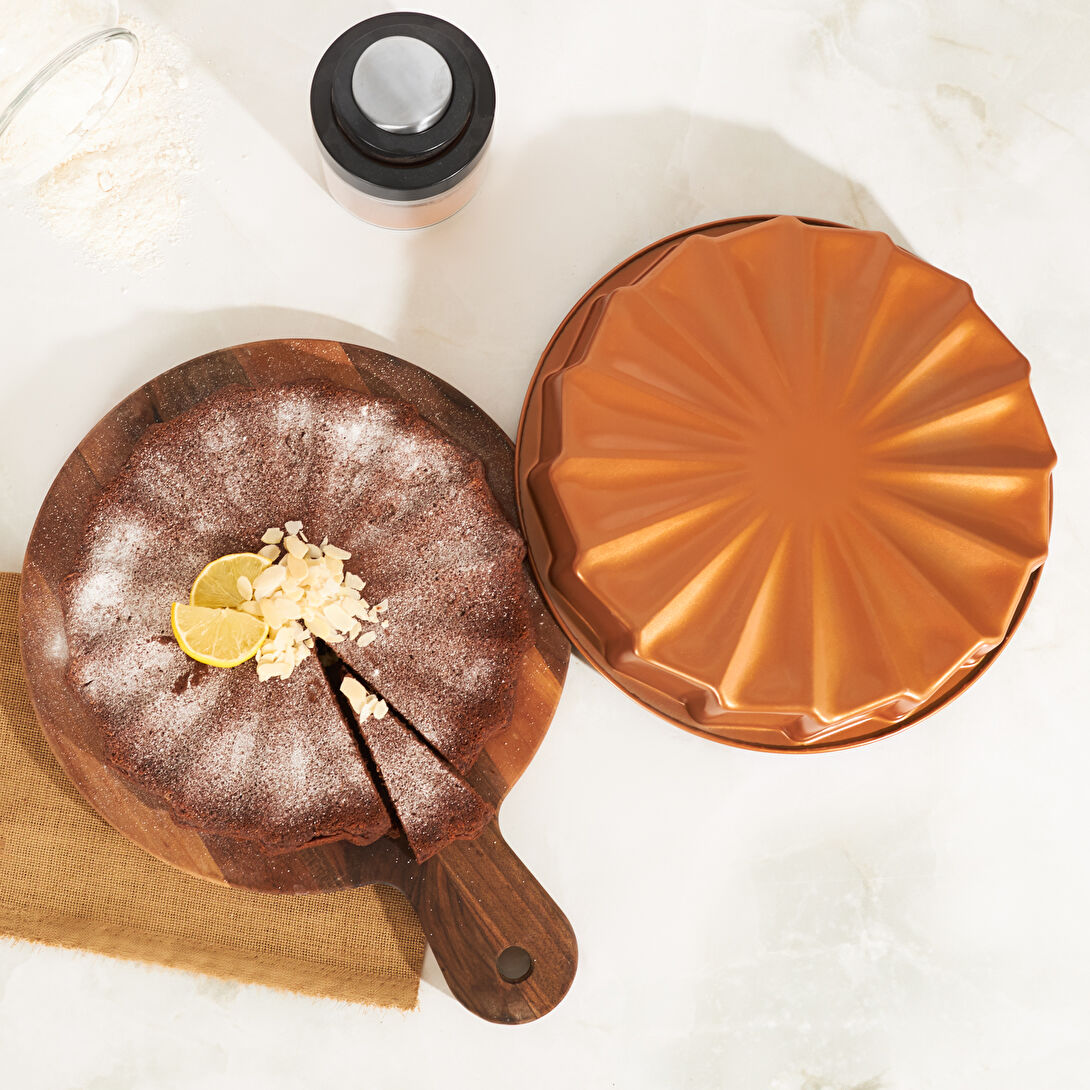 Karaca Copper Yuvarlak Kek Kalıbı | Karaca