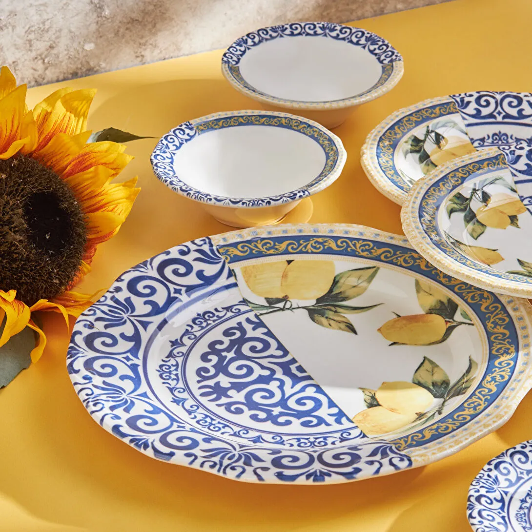 Karaca Lemon 26 Parça 6 Kişilik Kahvaltı/Servis Takımı | Karaca