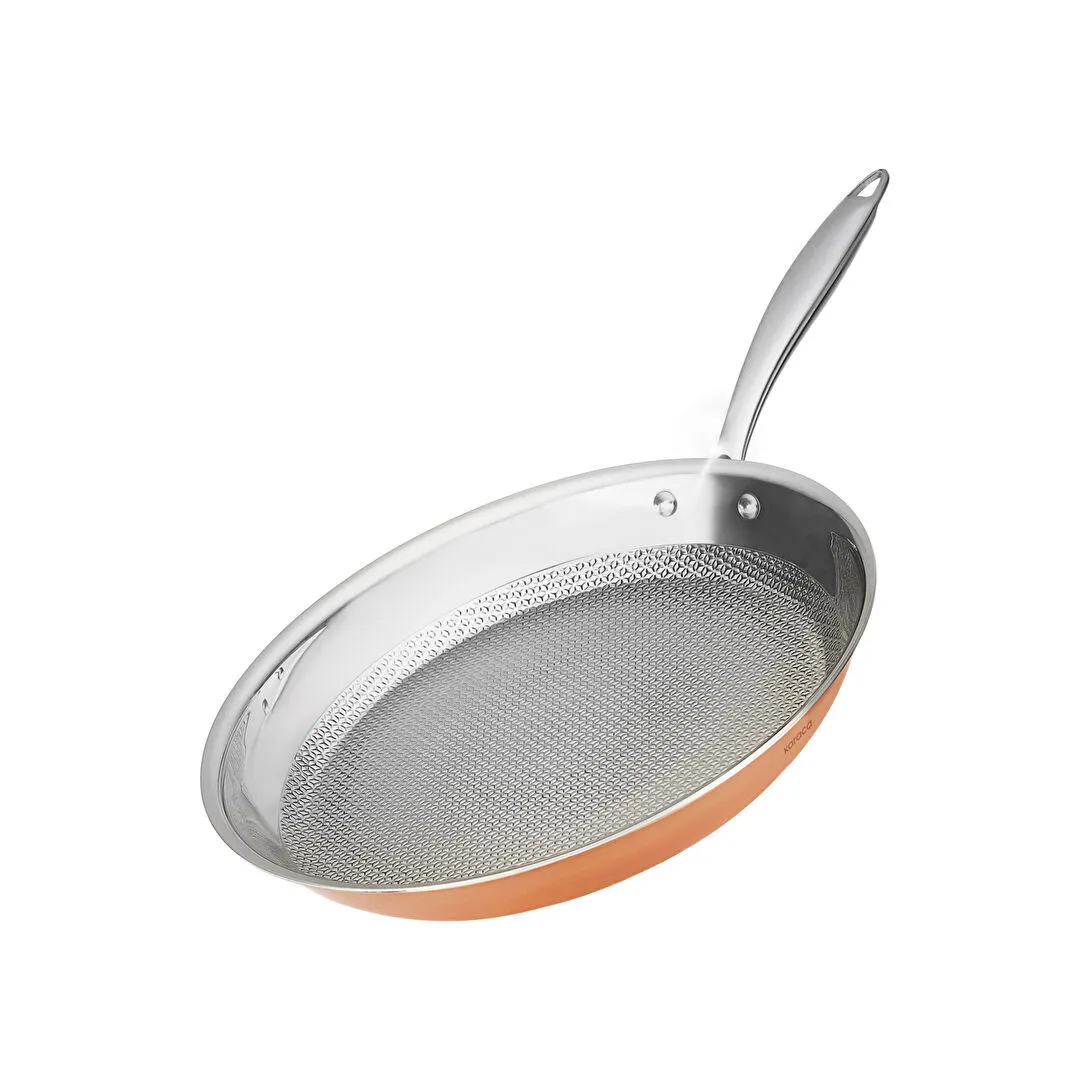 Karaca 3Ply PowerSteel 316+ Çelik Copper Tava 24 cm 1 | Karaca