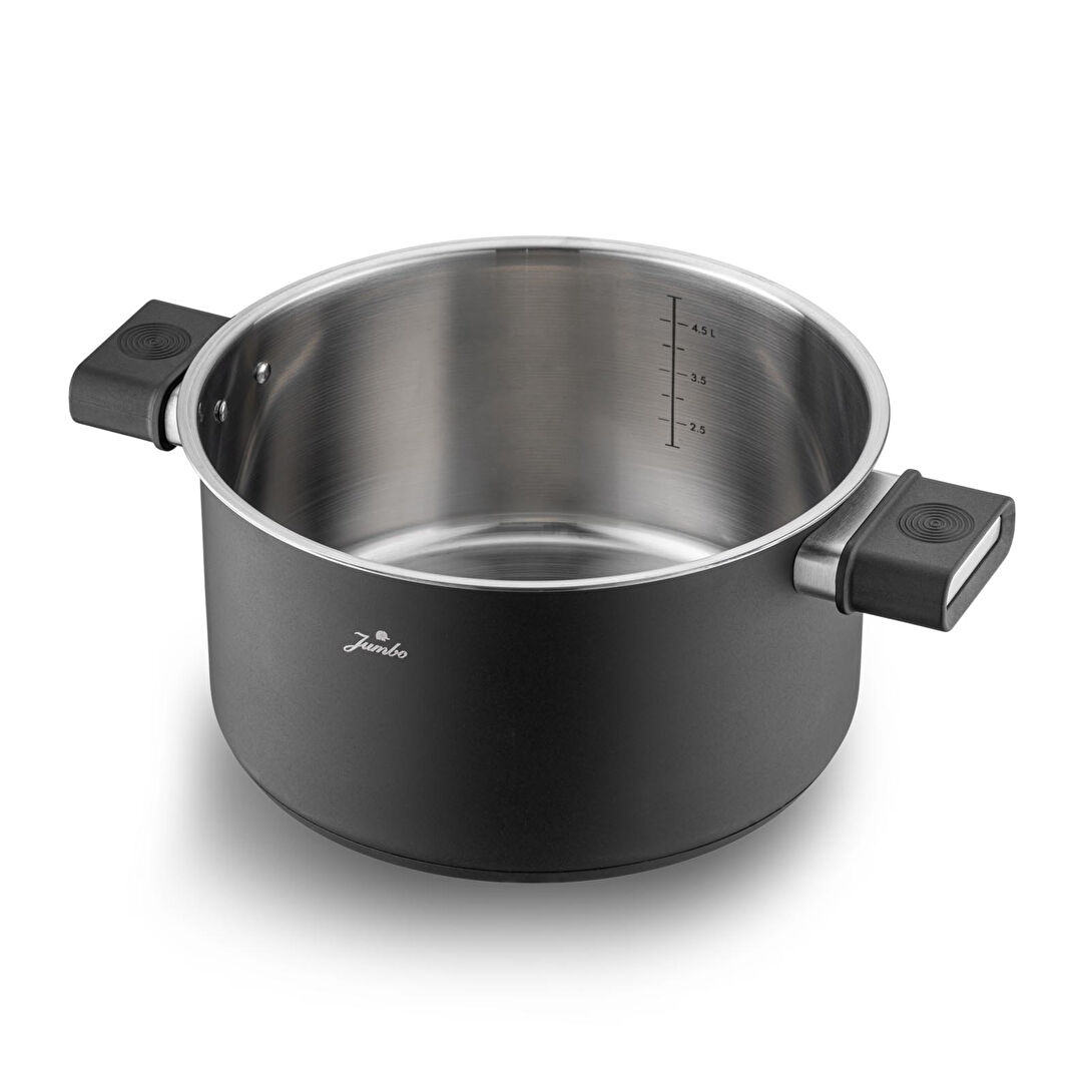 Jumbo Force Fusion Siyah Hızlı Pişirici 6 Lt | Karaca