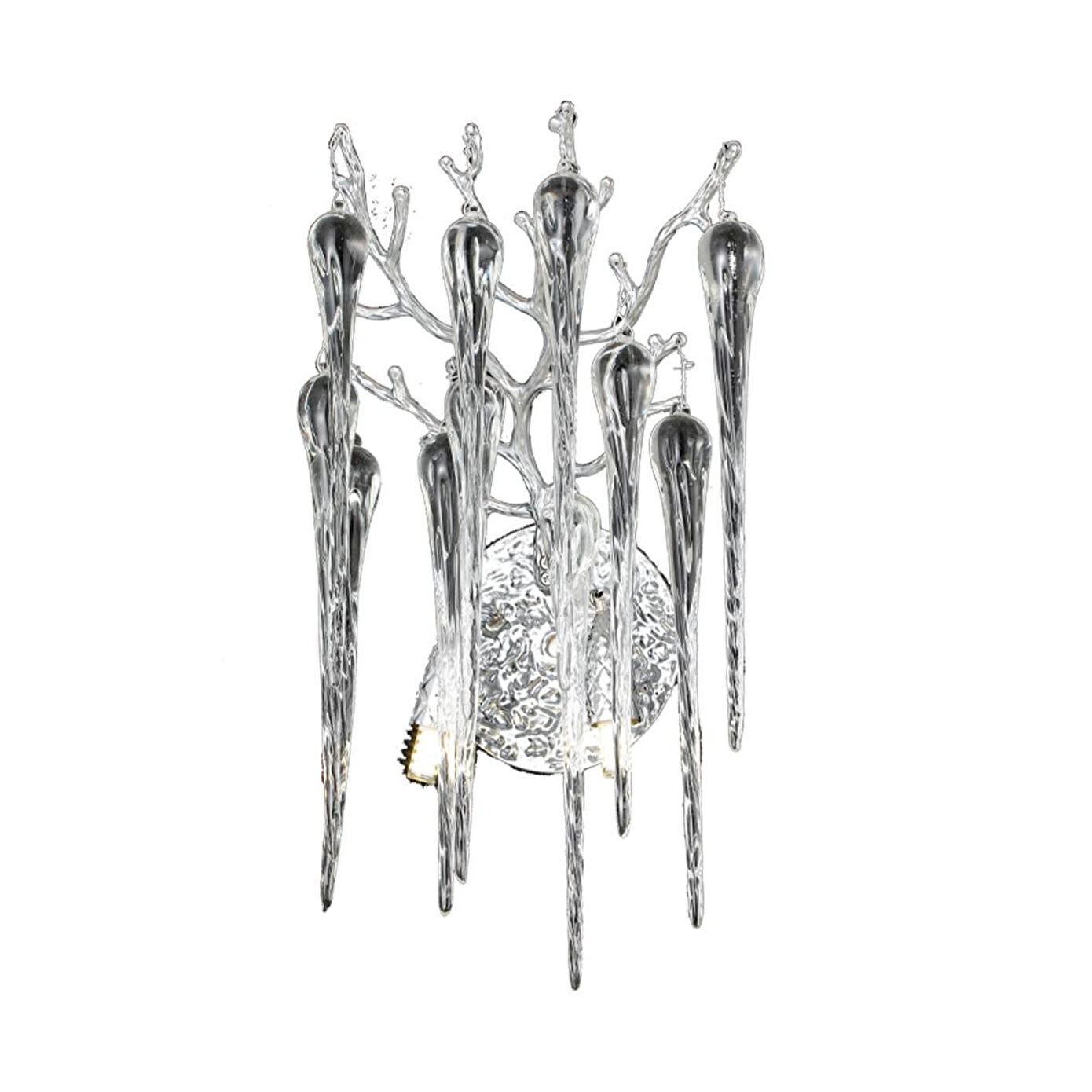 Apliqa Laura Krom Kristal Taşlı Modern Tasarım Su Damlası Taşlı Duvar ...