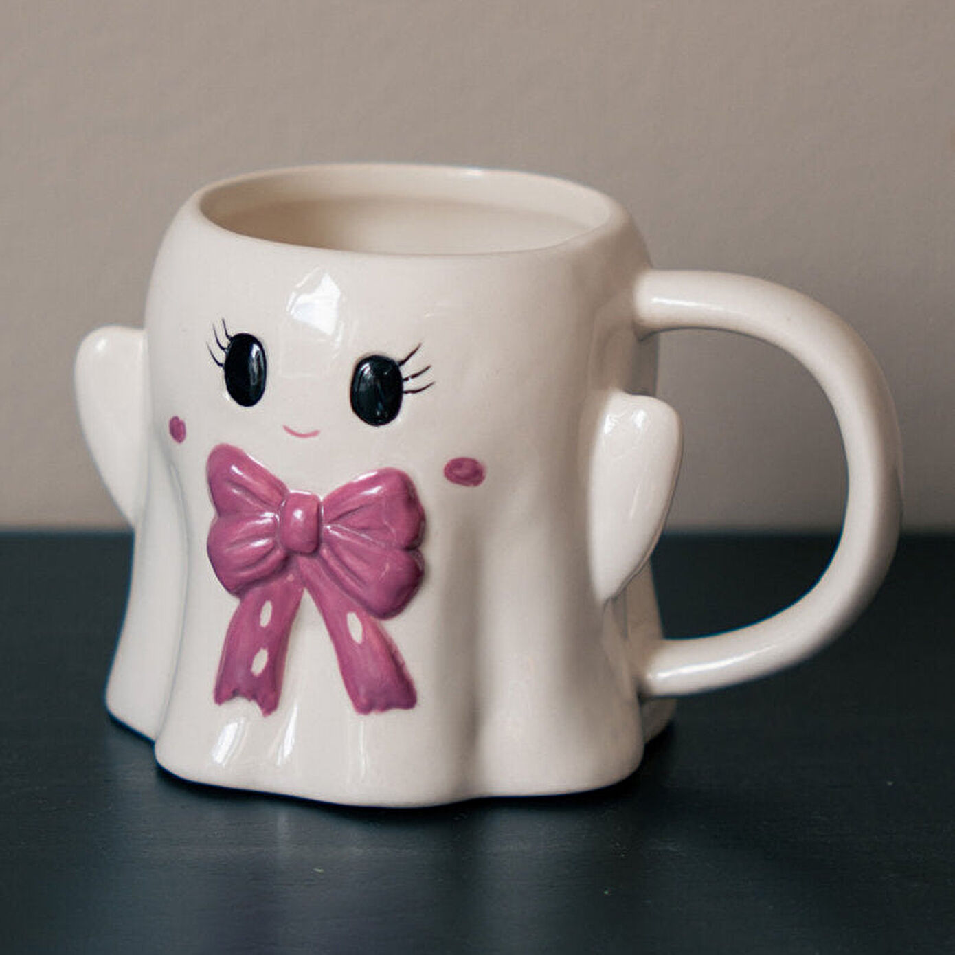 Flying Tiger Copenhagen Hayalet Şeklinde Seramik Kupa 310 ml | Karaca