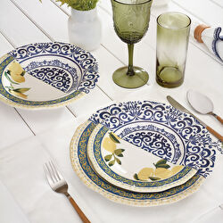 Karaca Lemon Tree 24 Parça 6 Kişilik Yemek Takımı | Karaca