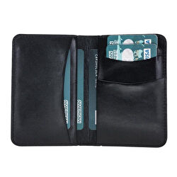 Bloominbag Bloomledger Cosmic Cosmos Hakiki Deri Bifold Cüzdan | Karaca